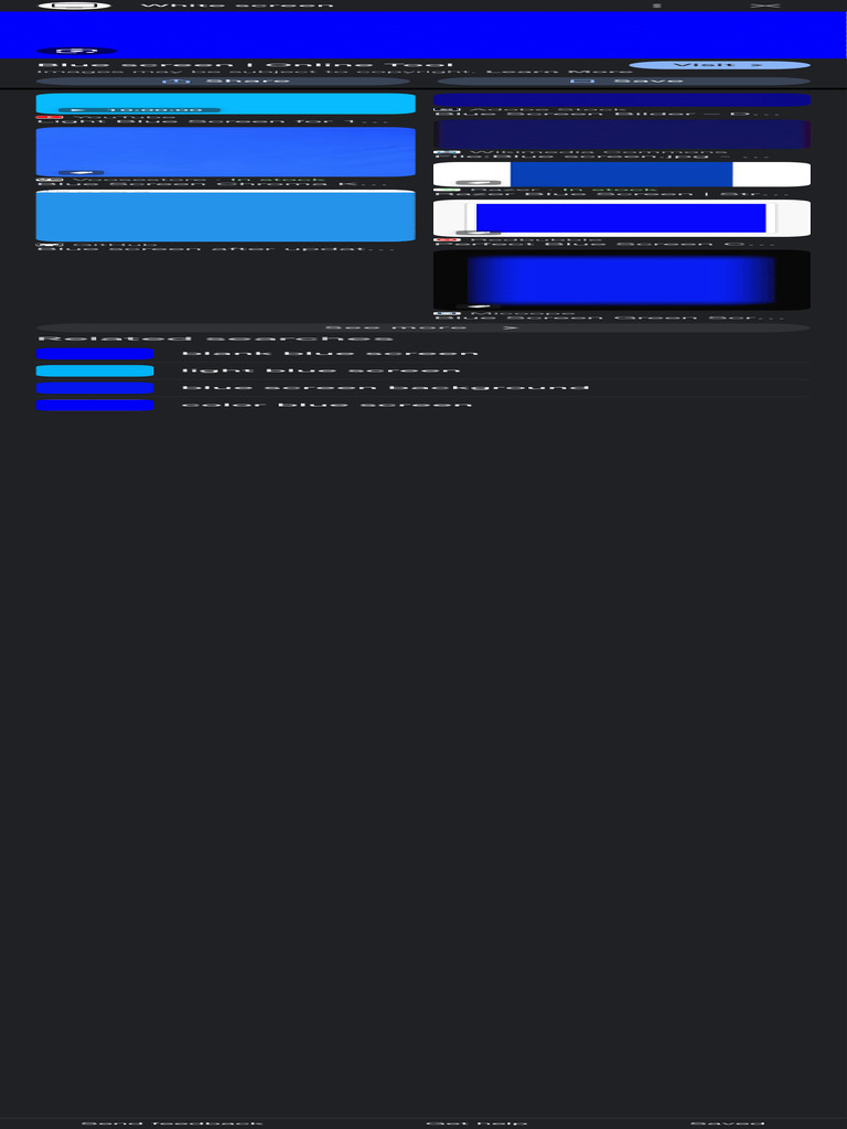 Blue Screen - Google Search | PDF | Computers