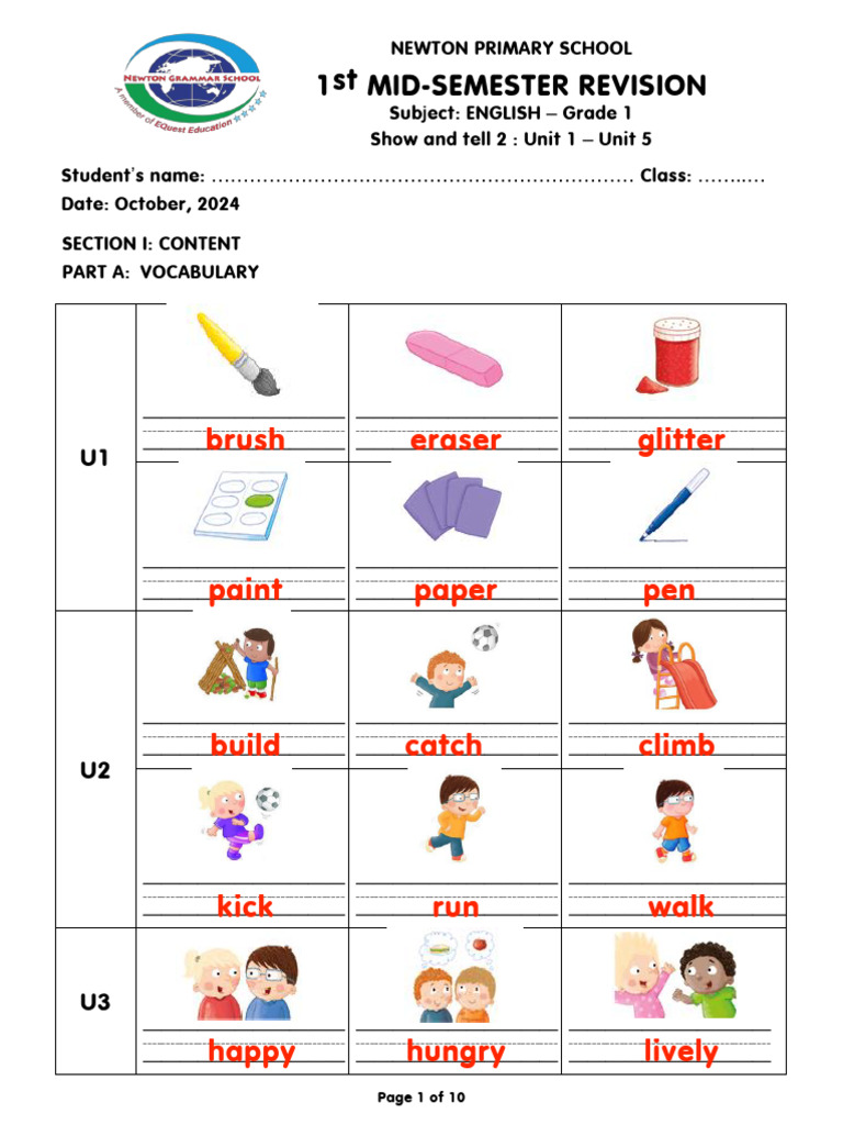 Key 1st Midterm Revision - Sat2 - 2425 | PDF | Passenger Rail Transport | Electric Rail Transport