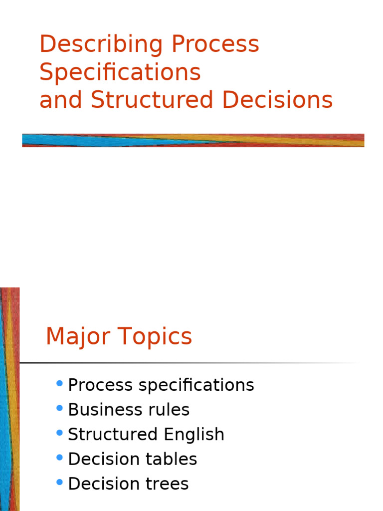 Process specification | PDF | Computing | Computer Programming Process specification | PDF | Computing | Computer Programming