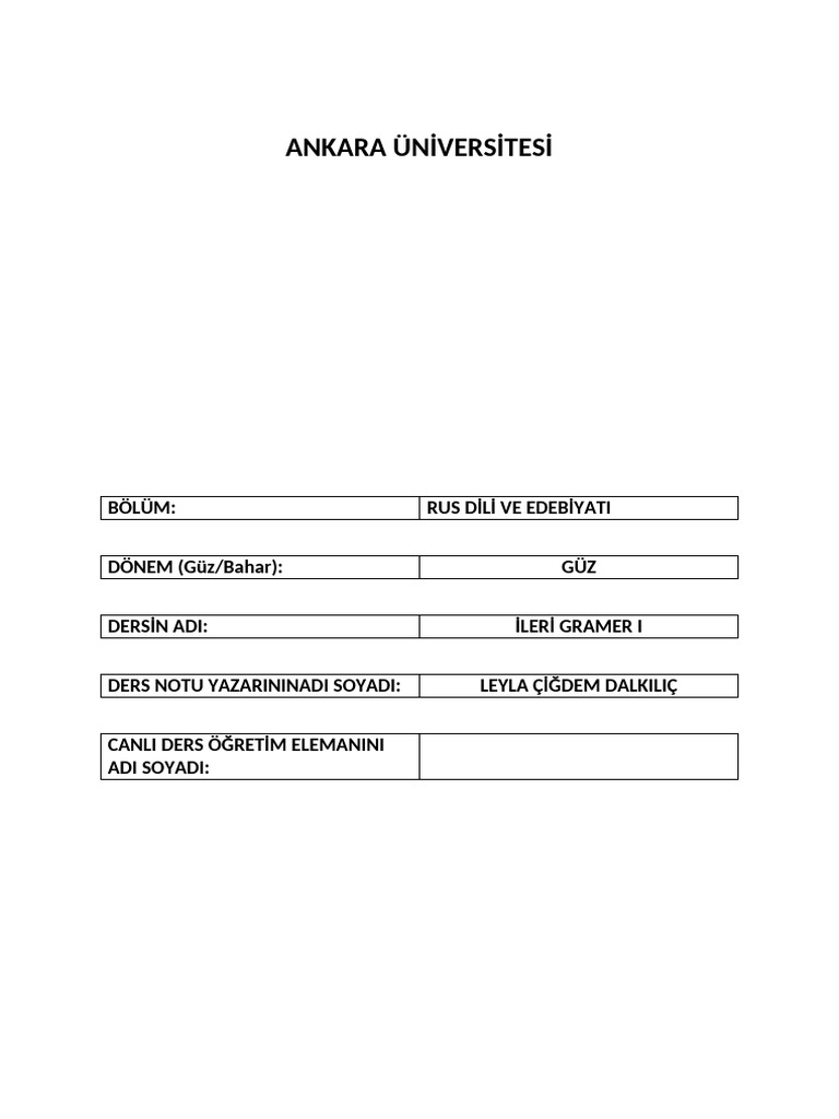 İsmin Halleri - Beli̇rtme Hali̇ | PDF