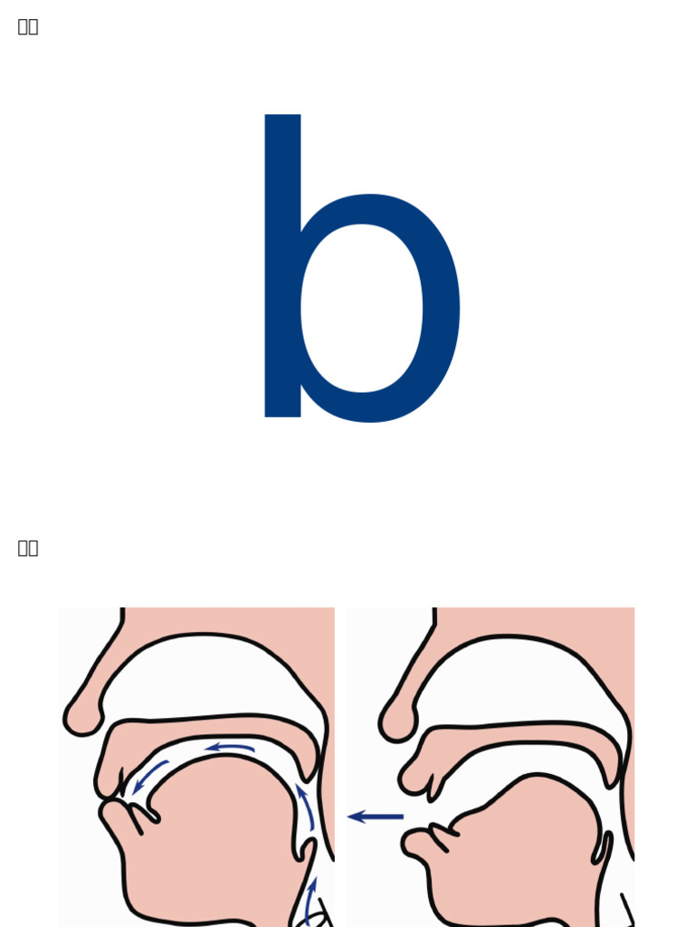 《HSK标准教程 1》声韵母发音部位图 | PDF