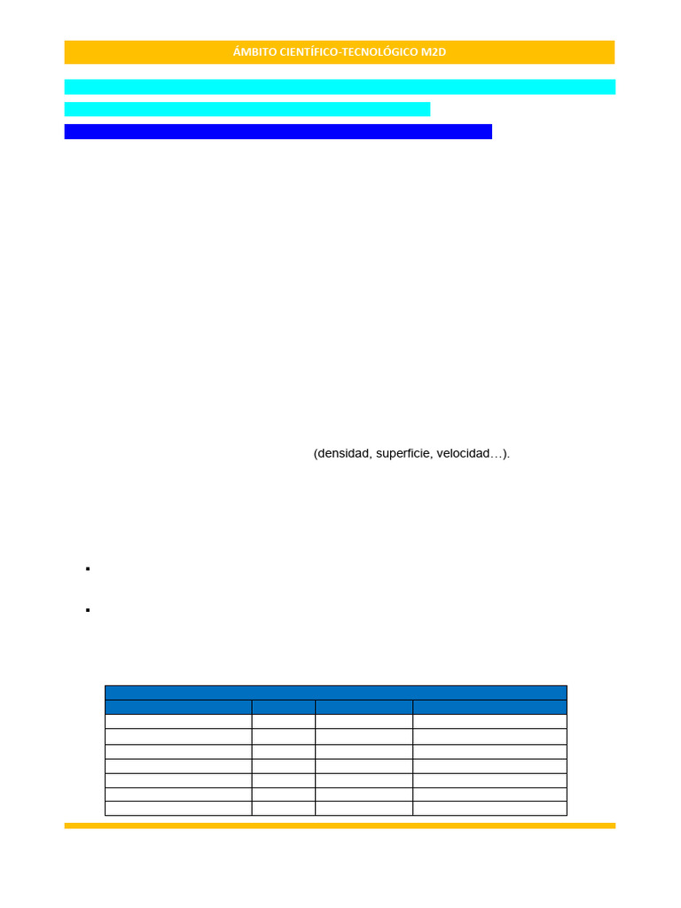 Tema 2 ACT M2 | PDF | Sistema Internacional de Unidades | Volumen