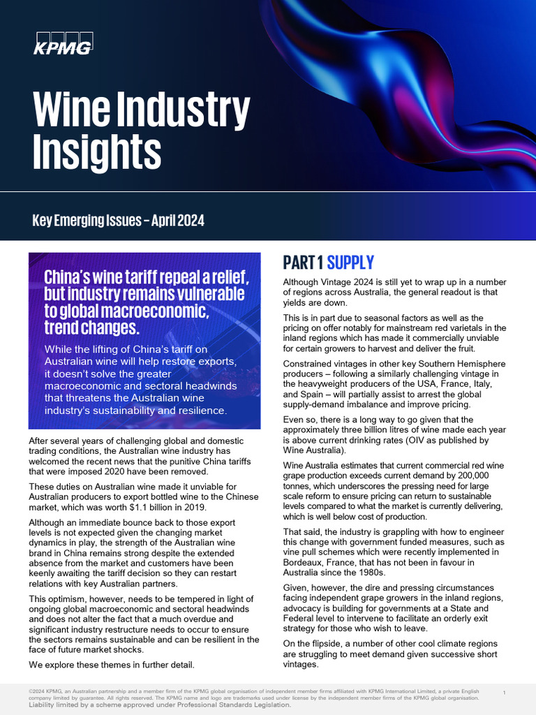 australian-wine-industry-insights-april-2024 | PDF | Wine | Alcoholic ...