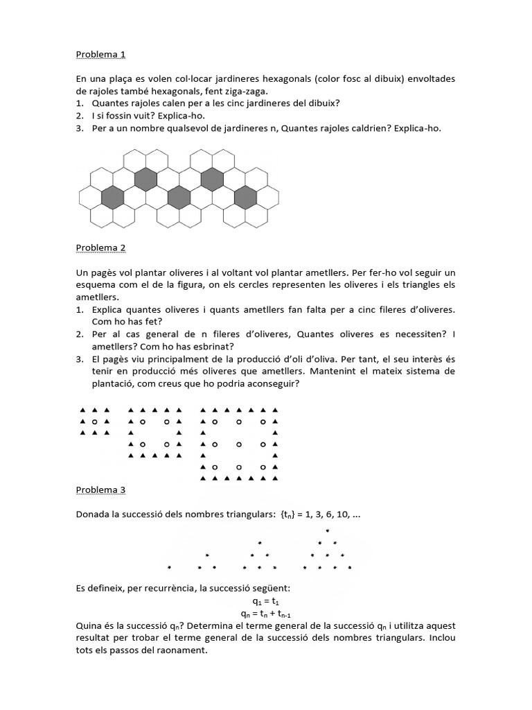3 Problemes de Successions | PDF