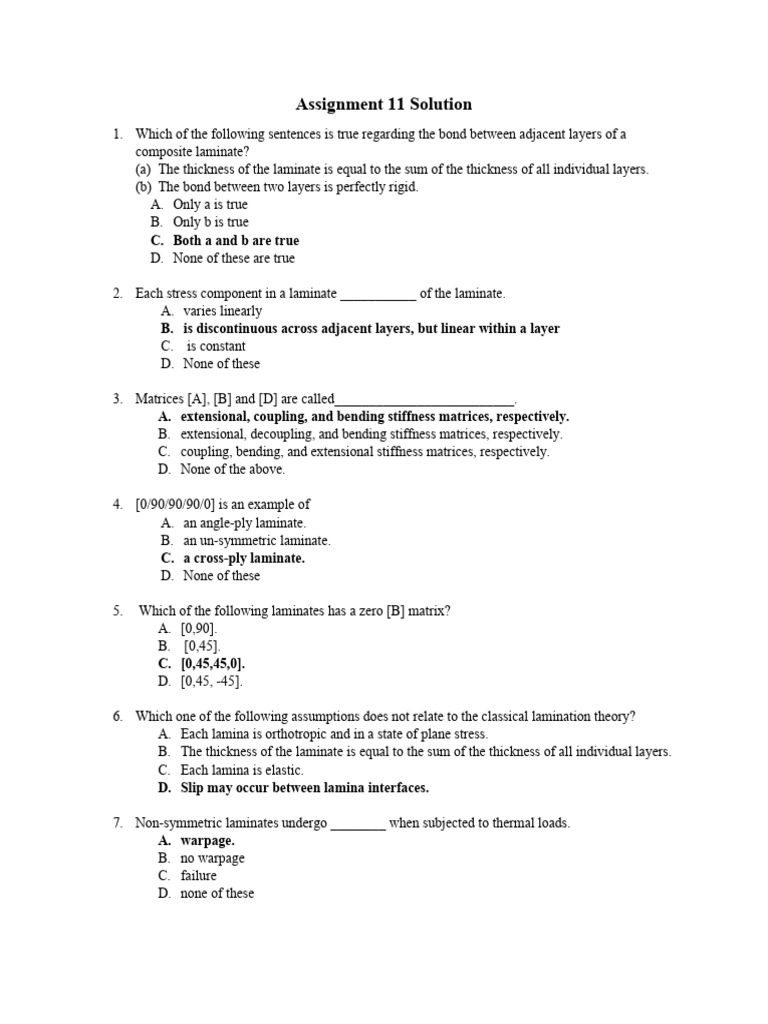Assignment11 Solution | PDF