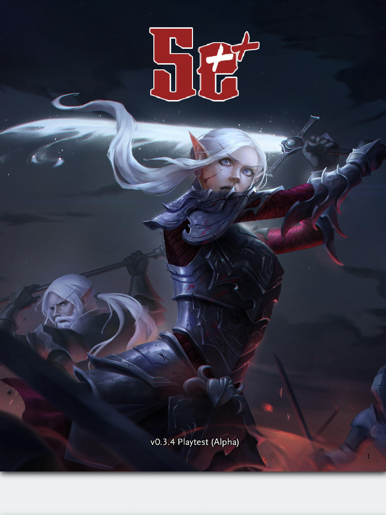 5e++ (v0.3) - GM Binder | PDF | Gary Gygax Games | Fantasy Role Playing Games