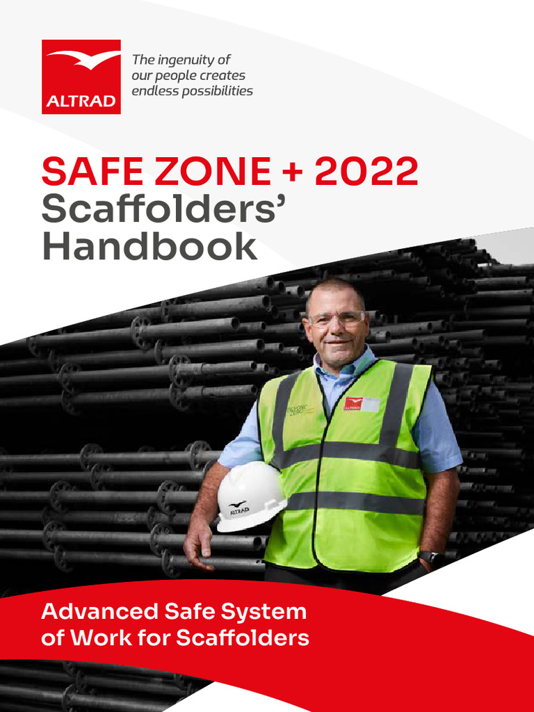 SafeZone Scaffolding Handbooks | PDF | Scaffolding | Occupational Safety And Health
