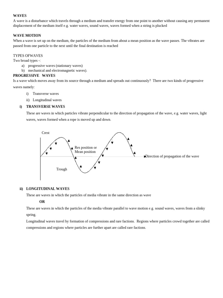 Waves S 3 | PDF | Waves | Refraction