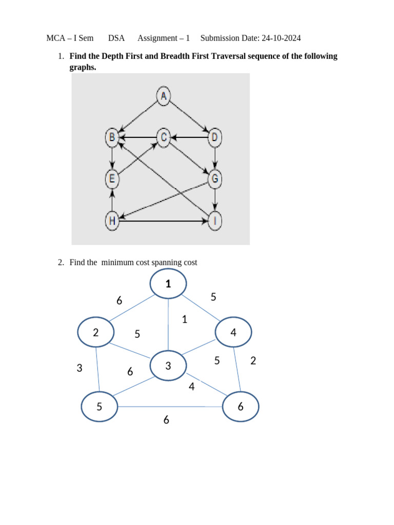 Assignment 1 24 10 2024 | PDF | Computers | Technology & Engineering