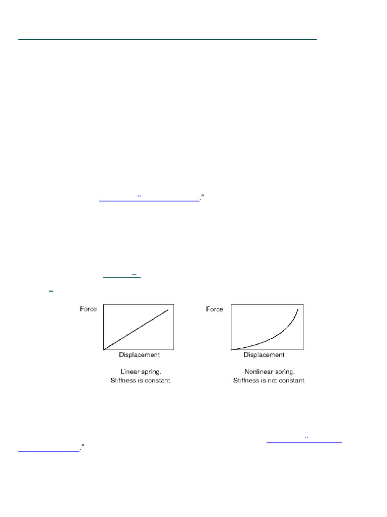 Non Linearity | PDF | Deformation (Engineering) | Nonlinear System