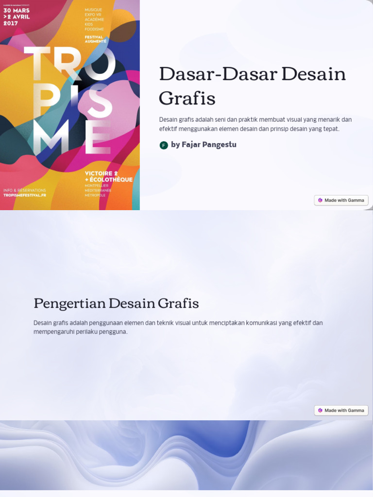 Dasar-Dasar Desain Grafis Efektif | PDF