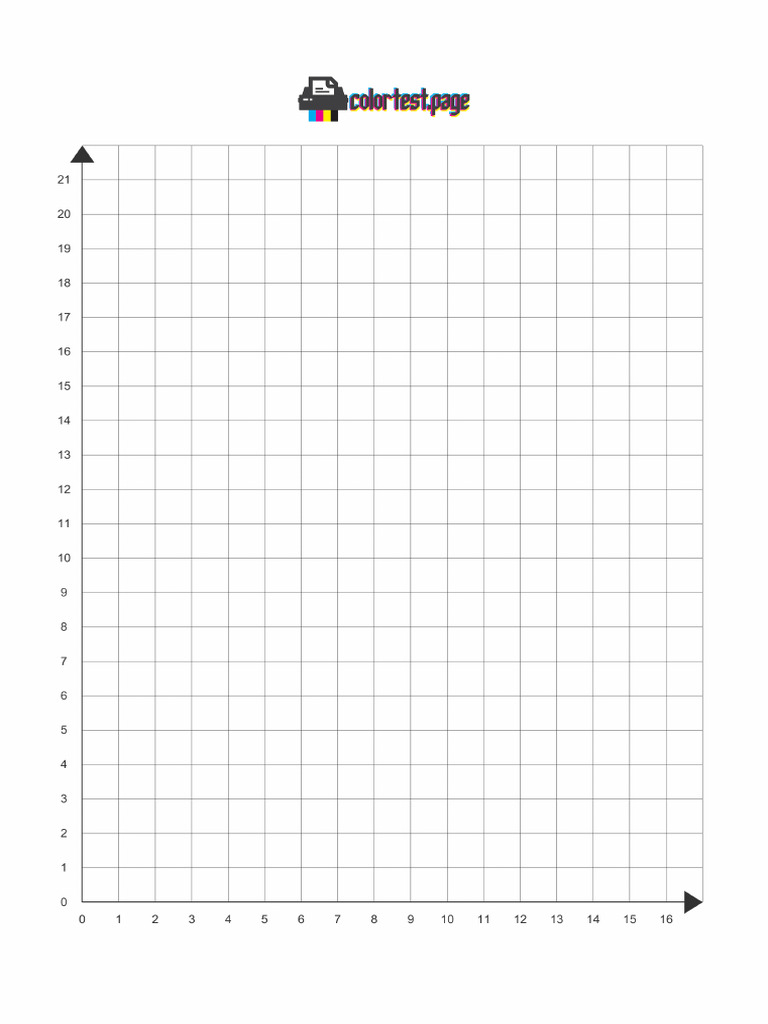 1cm Graph Paper With Axis | PDF