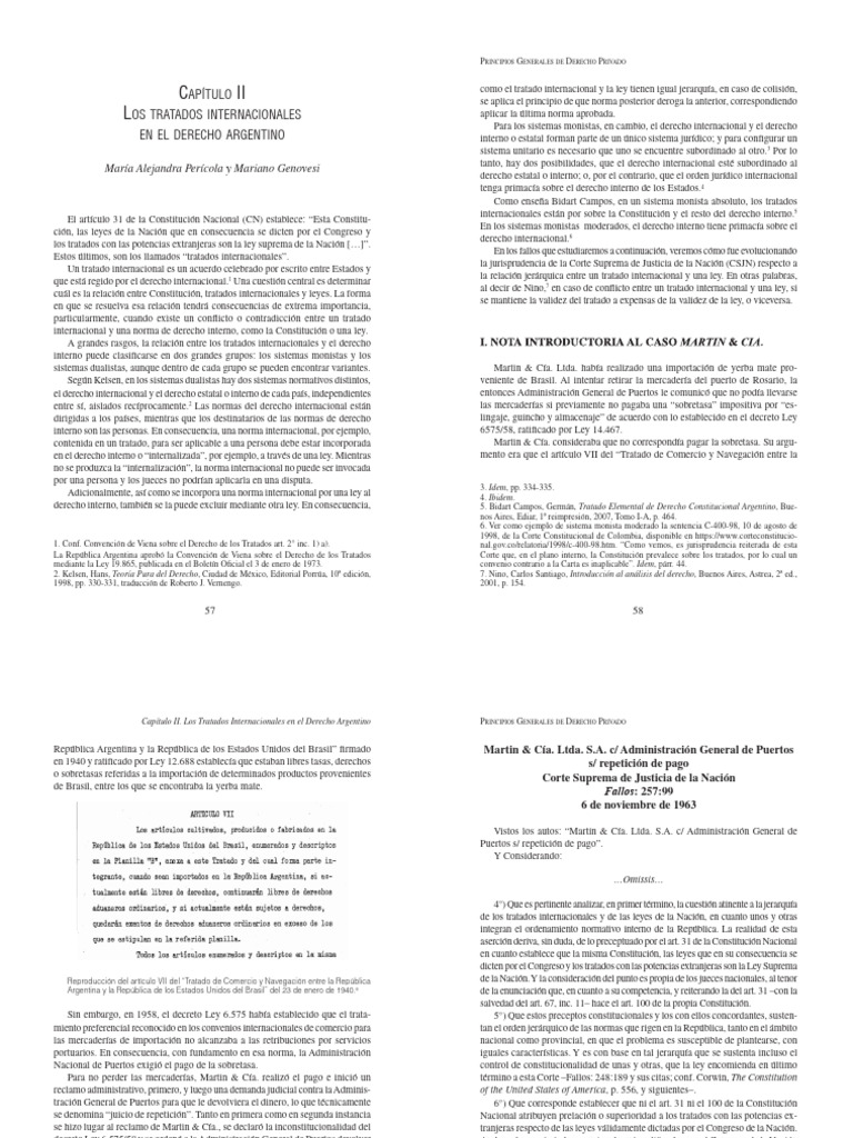 genovesi cap 2 y 3 | PDF | Constitución | Ley internacional