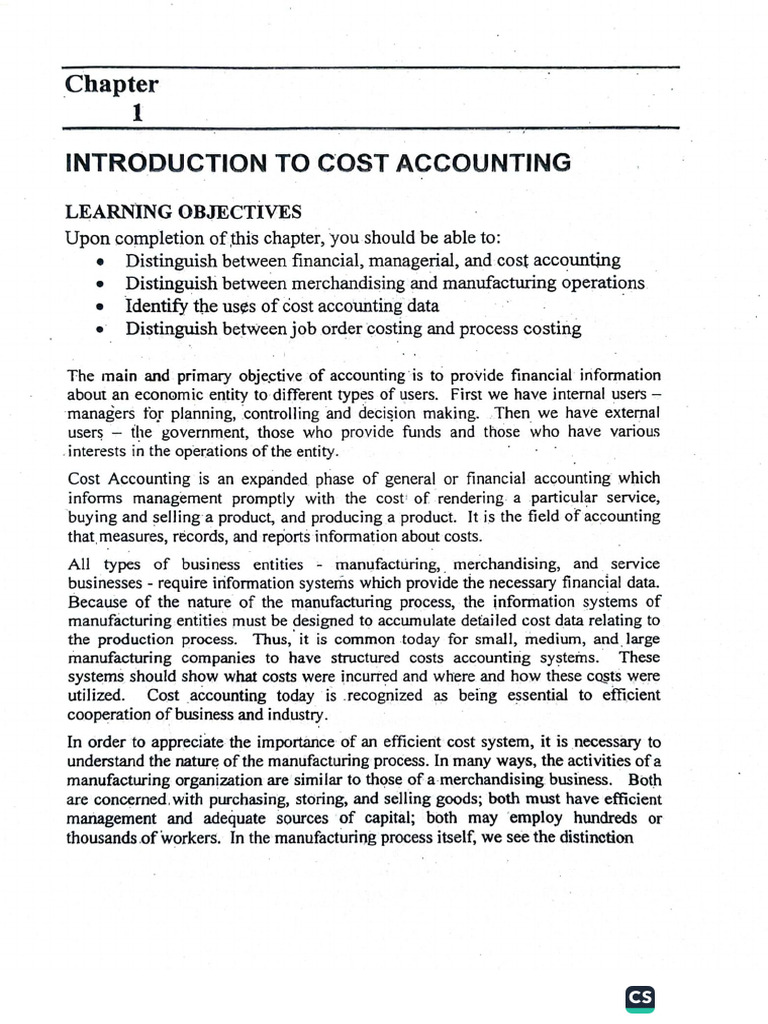 C1 Cost-Acctg. AIS212 | PDF