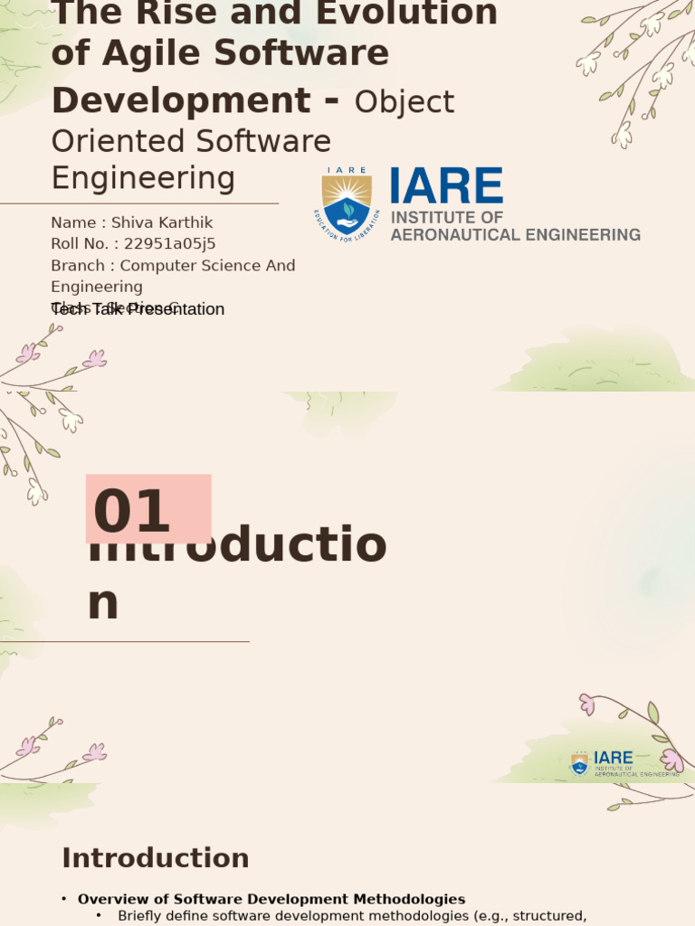 Oose | PDF | Agile Software Development | Scrum (Software Development)