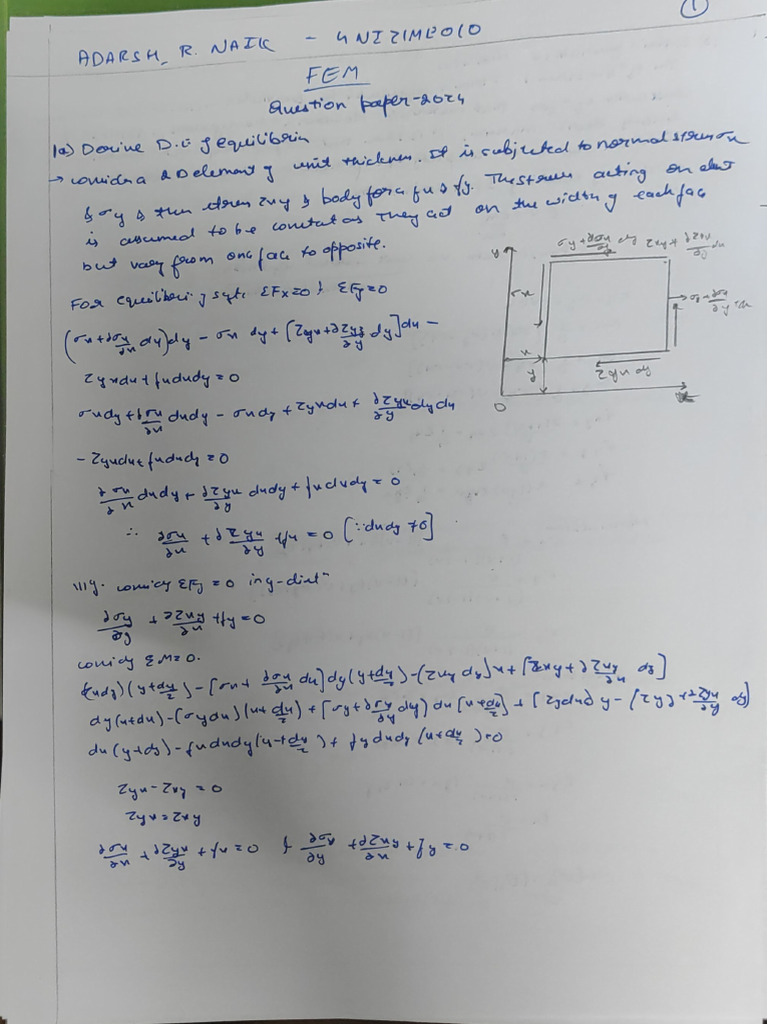 FEM assignment | PDF