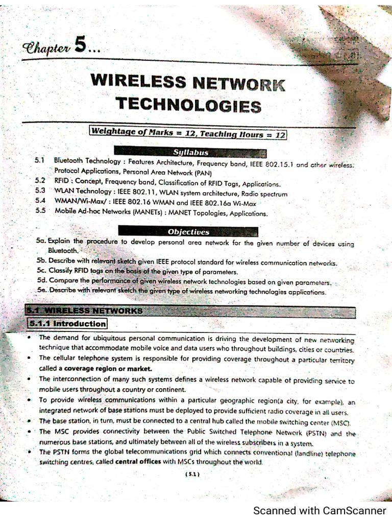 MWC Chapter 5 | PDF