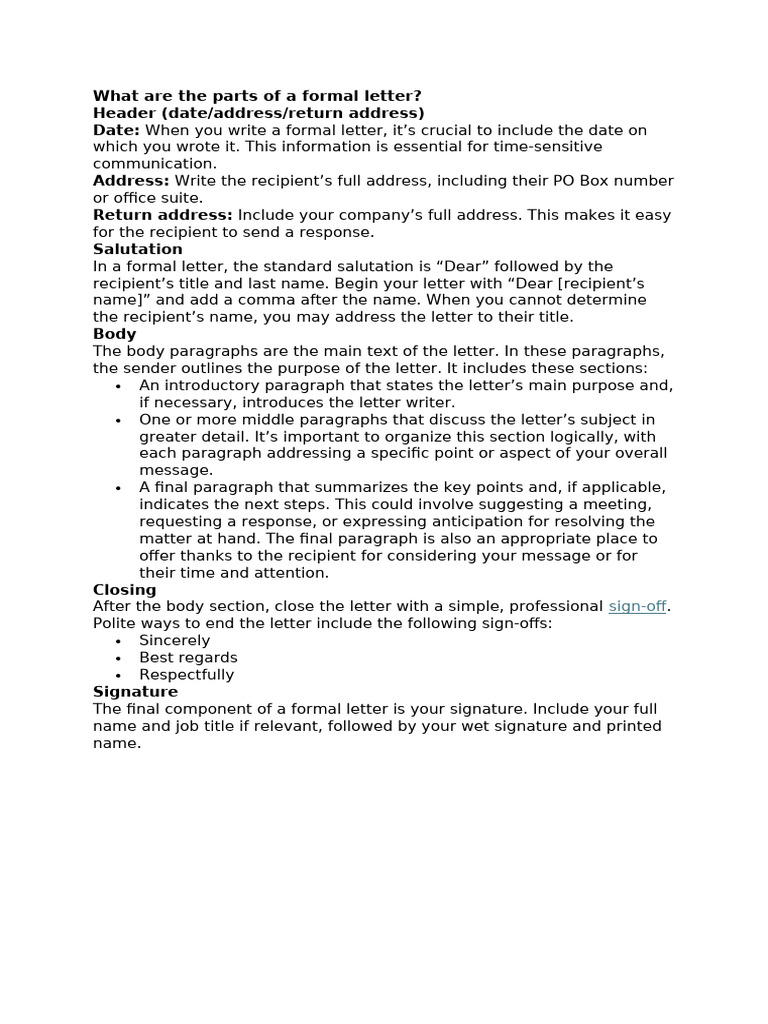 Formal Letter Writing Samples5 | PDF | Career & Growth