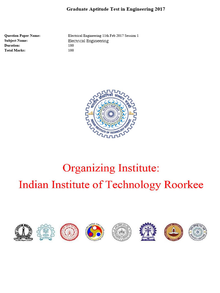 Elec Eng17 Session1 1 25 204ec4fc | PDF | Engineering | Educational Stages