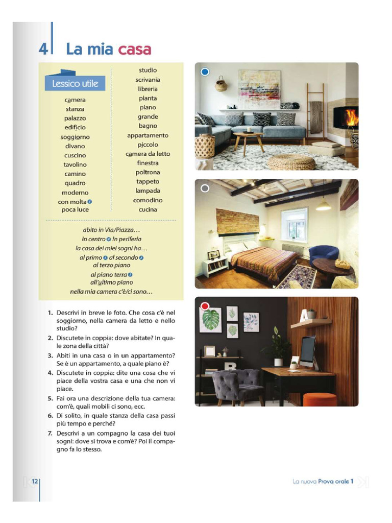 La Mia Casa - La Nuova Prova Orale | PDF