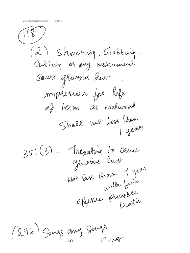 Shooting, Stabbing, | PDF