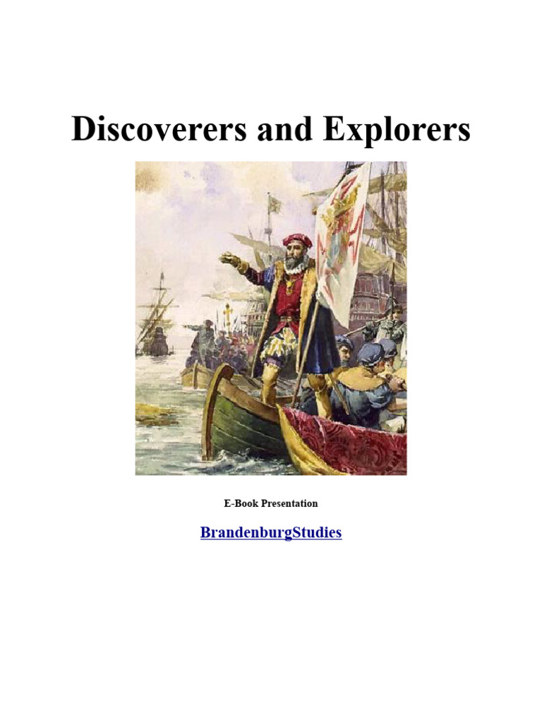 Discoverers | PDF | Christopher Columbus | Voyages Of Christopher Columbus