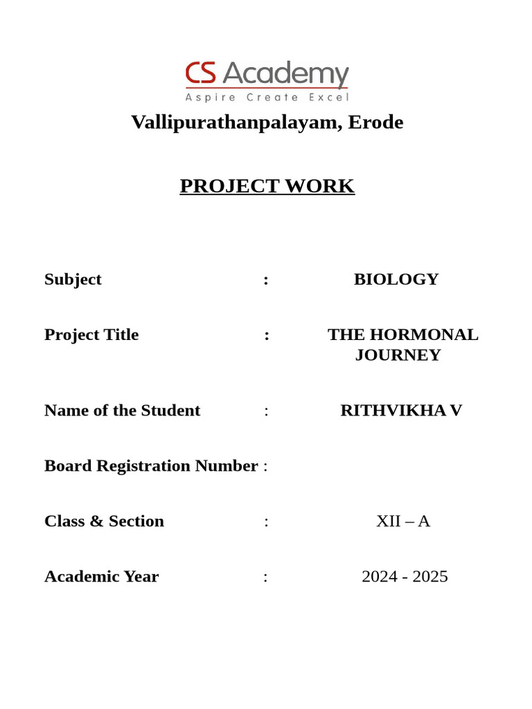 Bio Thesis Proposal | PDF | Pregnancy | Preterm Birth