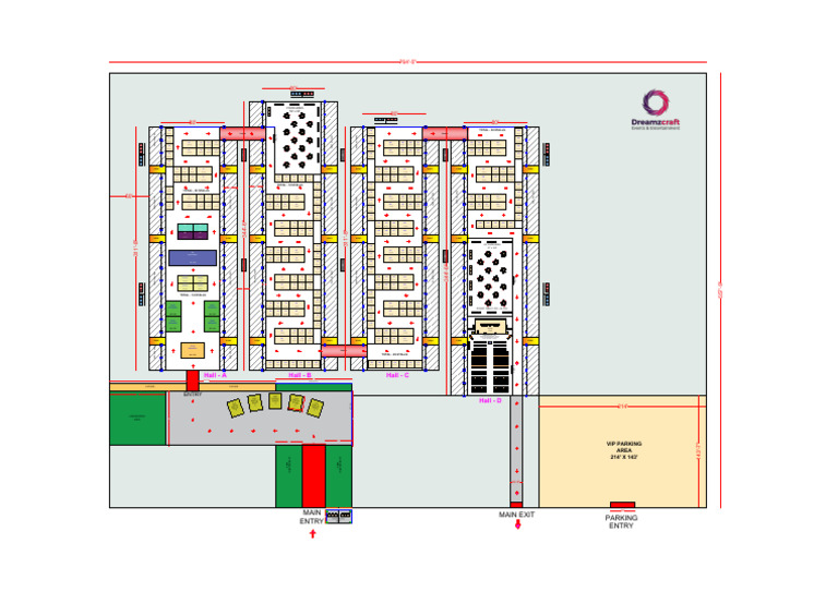Stalls Layout Plan - OP 6-1 | PDF