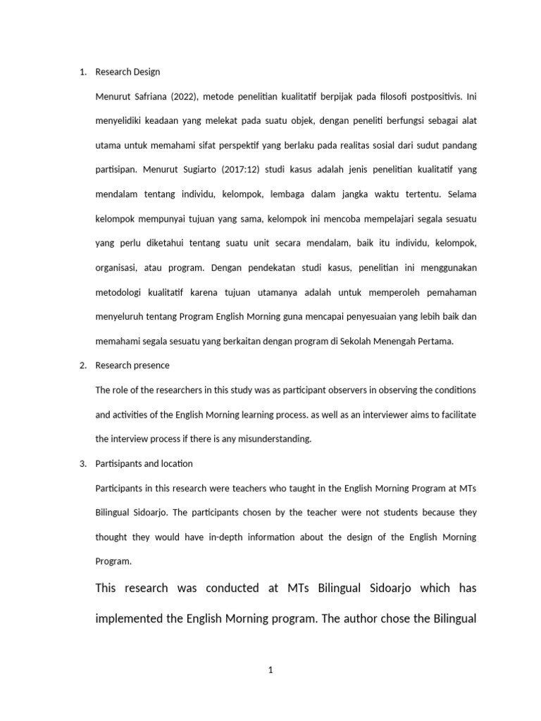 Rangkuman PPT Sempro | PDF | Data | Qualitative Research