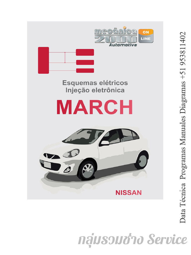 NISSAN MARCH EN PDF - Watermarked | PDF