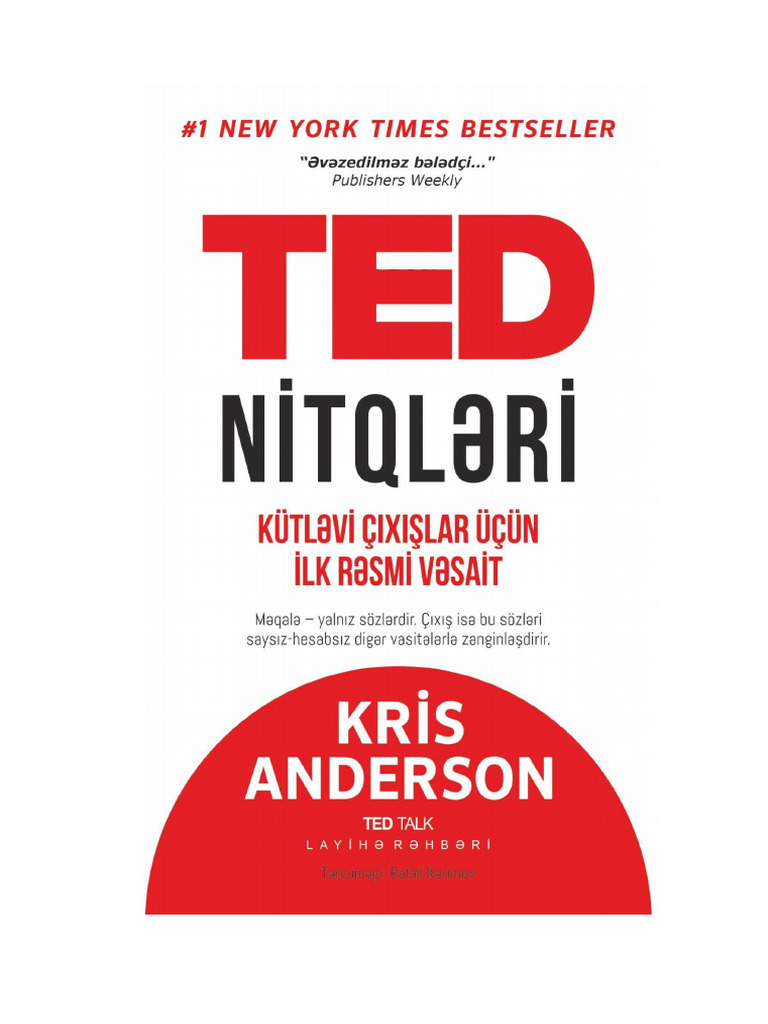 Ted Nitqleri Kris Anderson | PDF