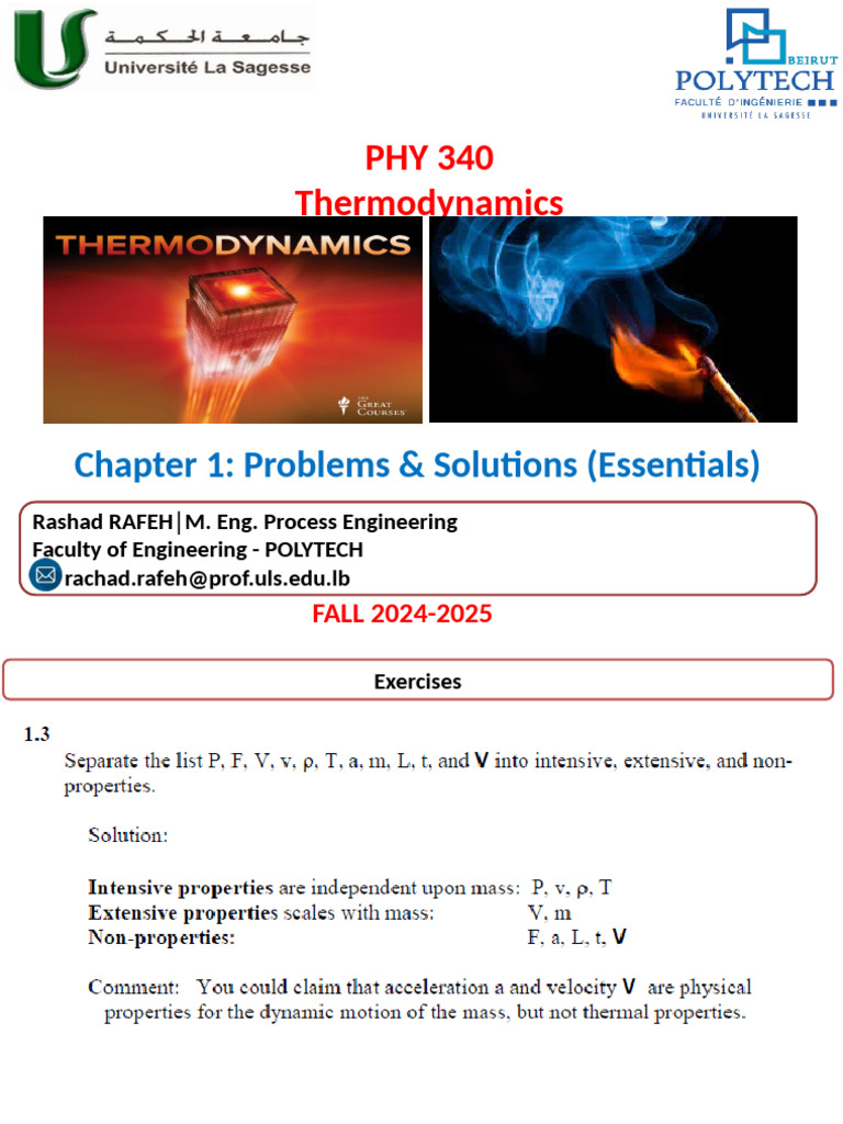Chapter 1 Exercises | PDF
