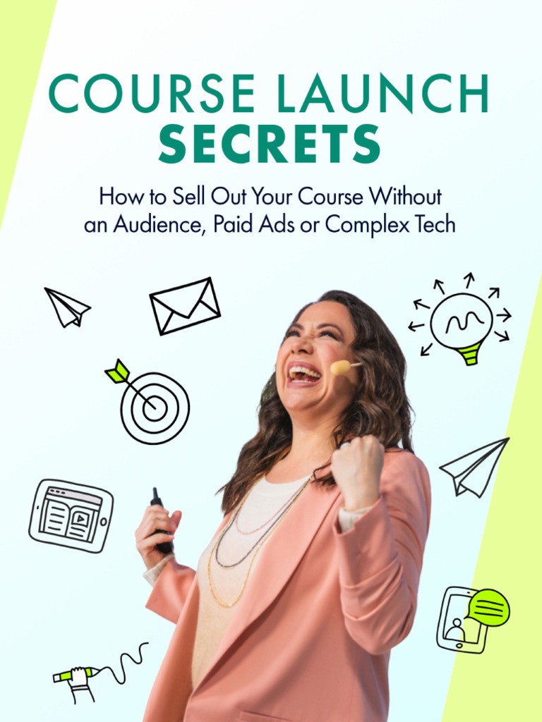 Course Launch Secrets Webinar1 CTA | PDF | Educational Technology | Marketing