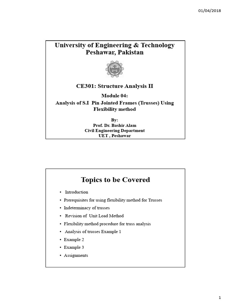 Module 4 B & W | PDF | Truss | Mechanical Engineering