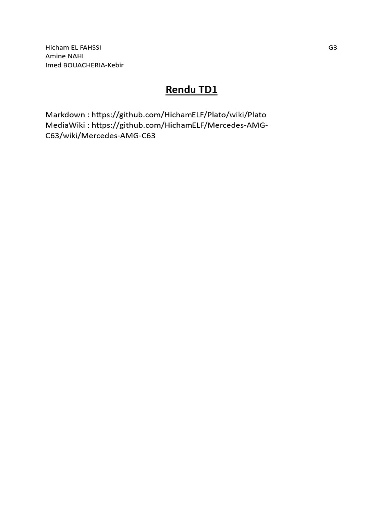 TD1 Intro Archi | PDF