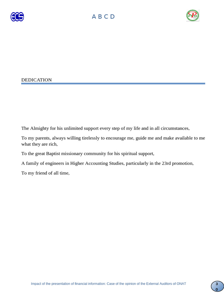 Traduction en Anglais Memoire Anderson N'guetta | PDF | International ...