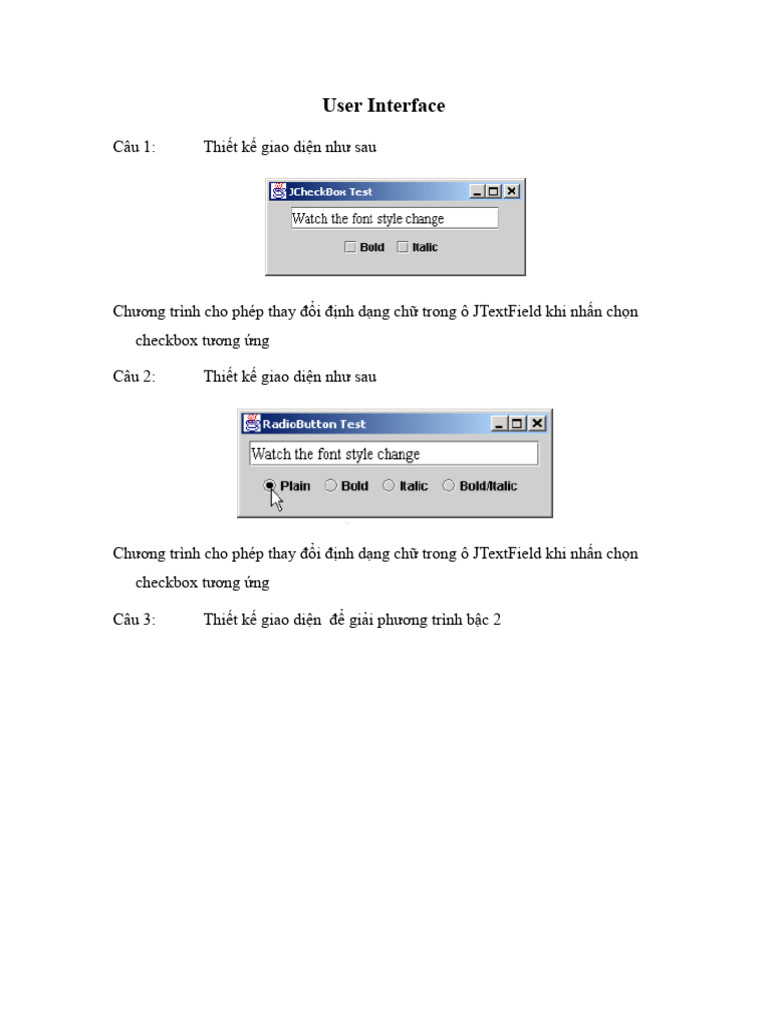 User Interface | PDF