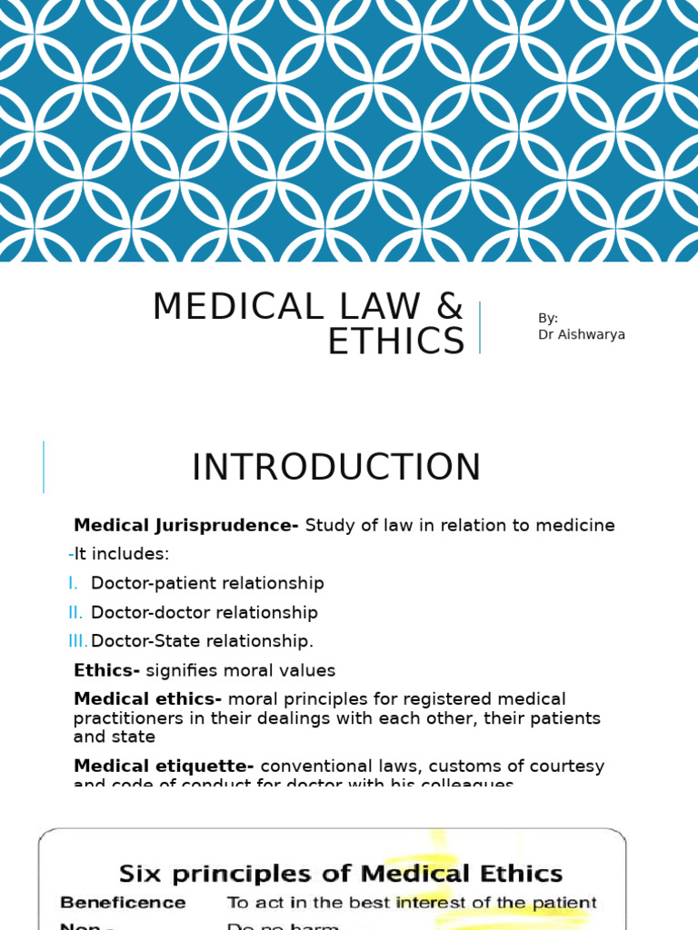 Medical Law & Ethics | PDF | Negligence | Informed Consent