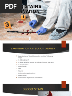 Hemastix Presumptive Test For Blood | PDF | Blood | Crime Scene