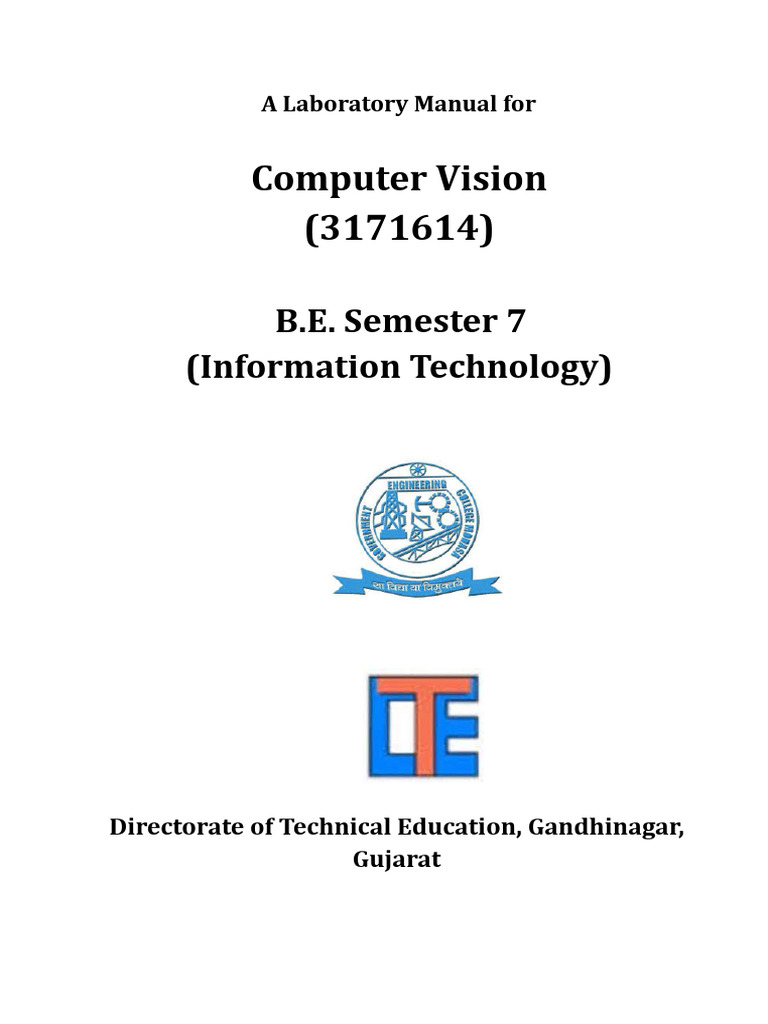 72-ComputerVision LabManual | PDF | Rgb Color Model | Discrete Fourier ...