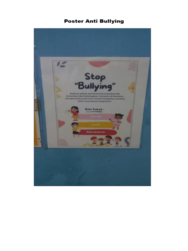 Poster Anti Bullying | PDF