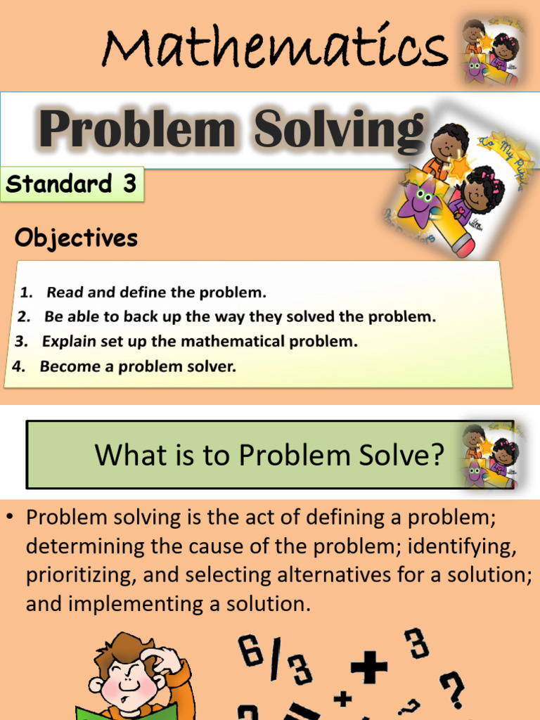 Effective Problem Solving in Math | PDF