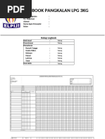 Format Log Book Pangkalan LPG 3 Kg-1 | PDF