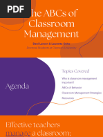 Essential Skills Classroom Management | PDF | Body Language | Nonverbal ...