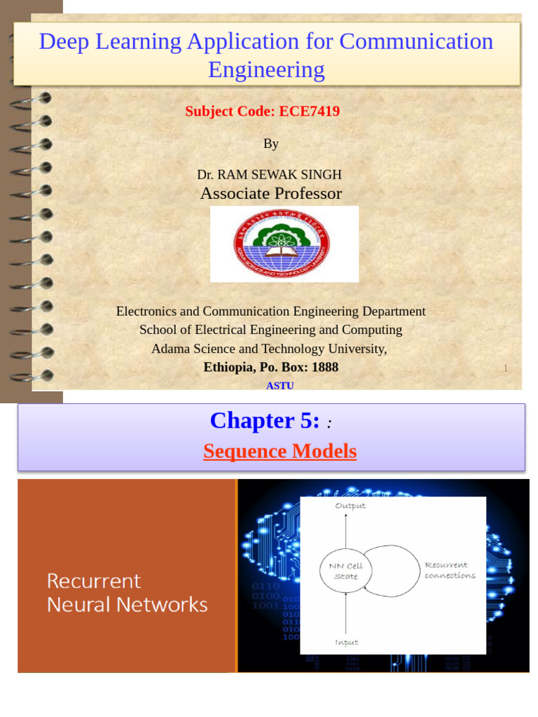 Chapter 5 RNN | PDF | Data Compression | Deep Learning