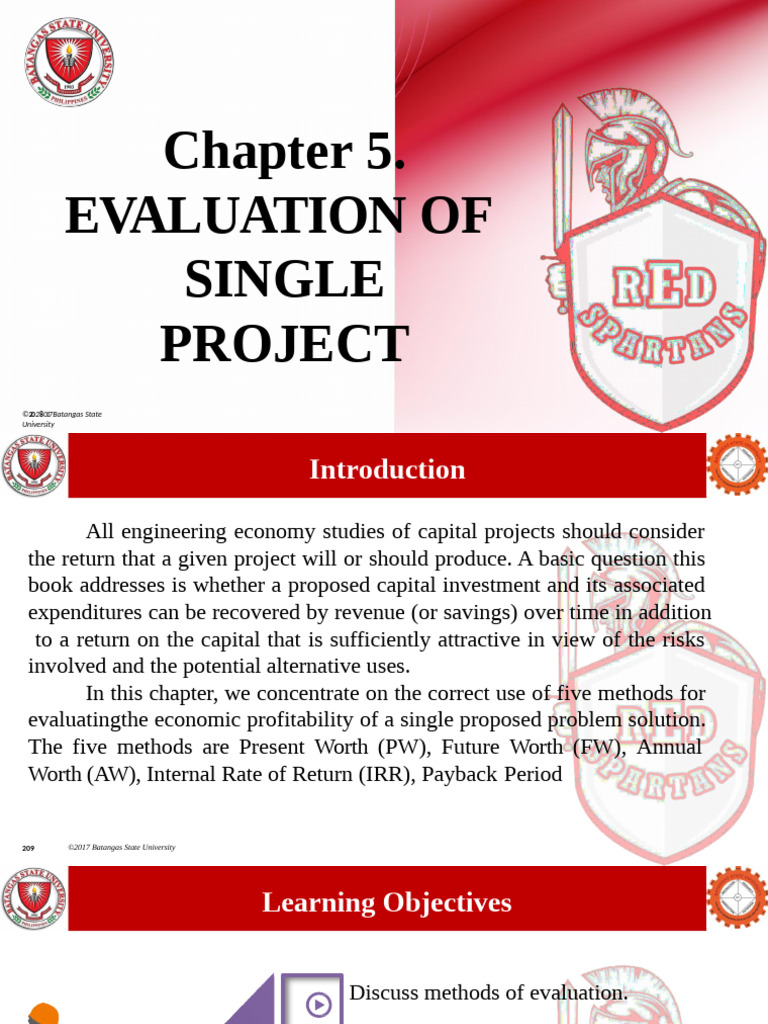 Module 5 Evalution of Single Project | PDF | Depreciation | Investing
