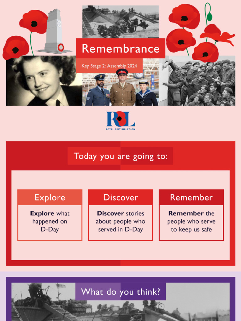 KS2 Remembrance Assembly 2024 | PDF
