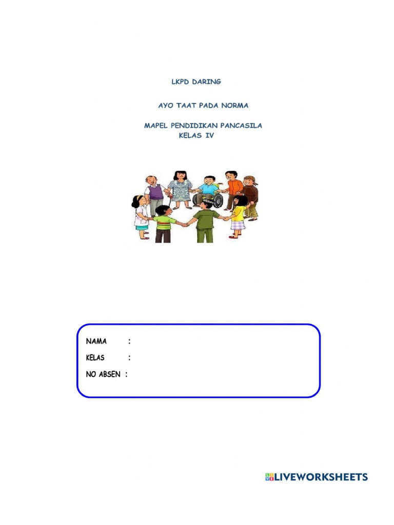 lkpd PKN kelas V | PDF