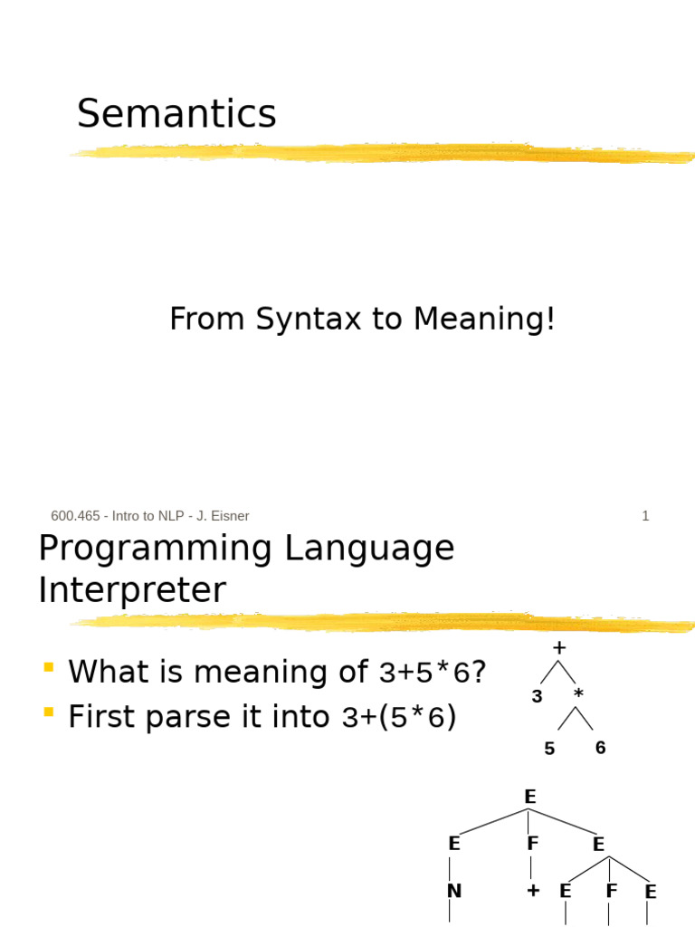 Lect14 Semantics | PDF | Anonymous Function | Function (Mathematics)