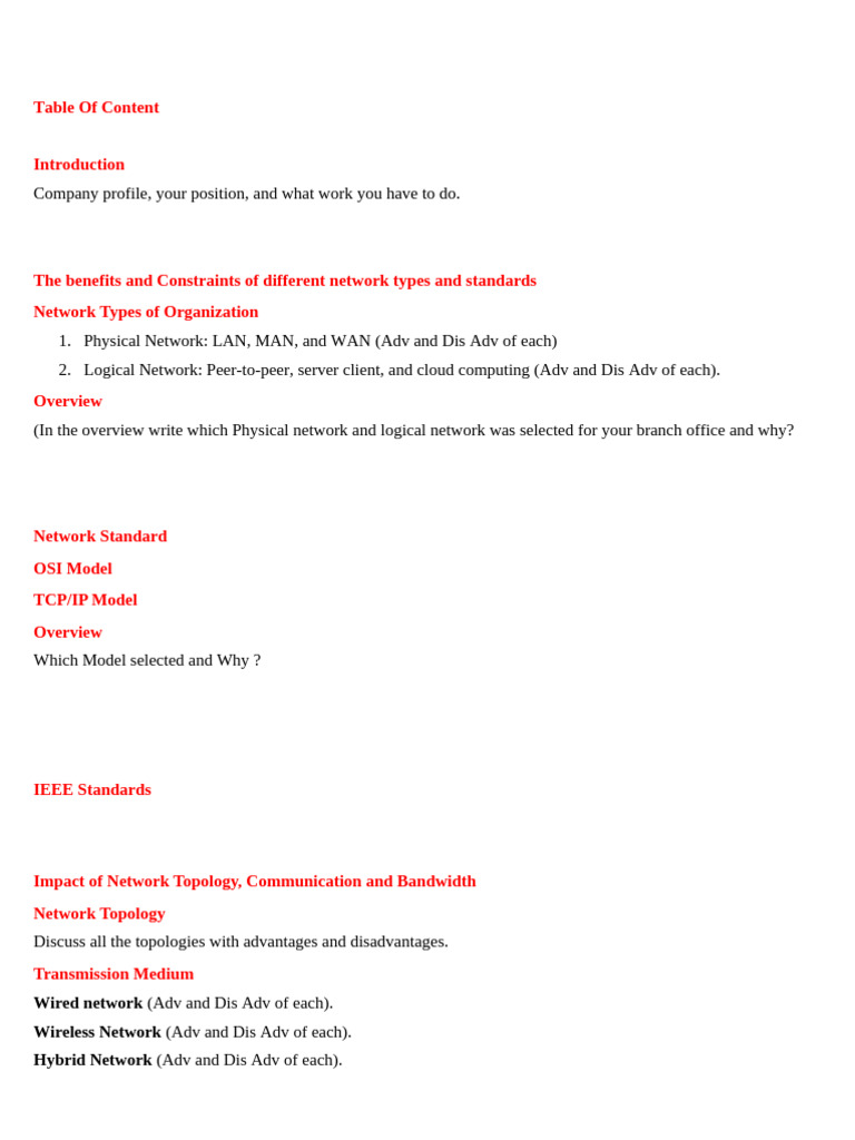 Networking Answers | PDF | Computer Network | Network Topology